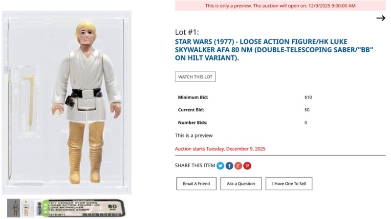 Hake’s Debuts Redesigned Website; Next Auction Starts Dec. 9 ...