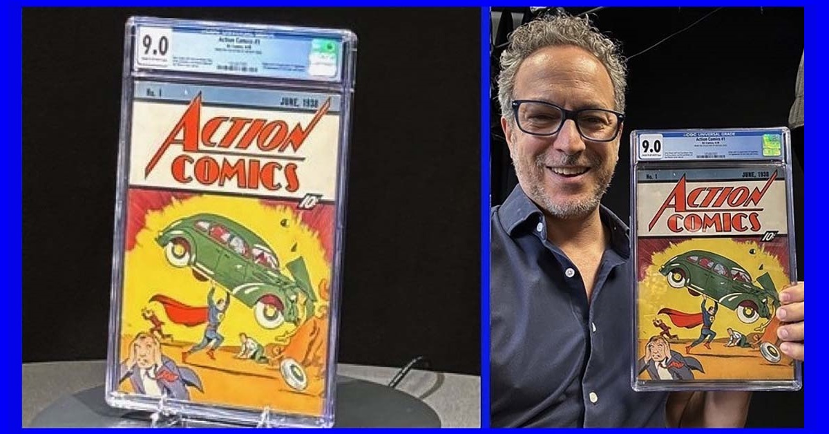 Action Comics #1 CGC 9.0 Sells for Record $15M via Metropolis ...