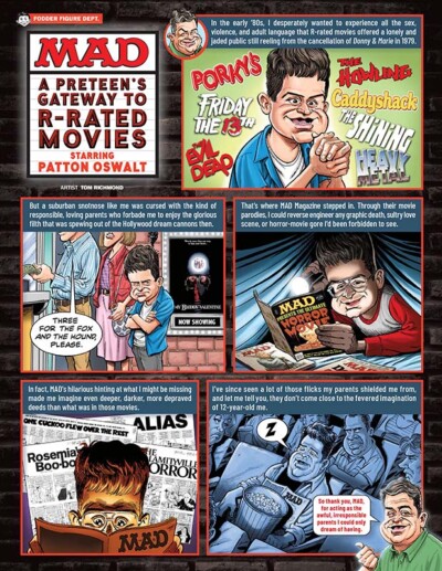 MAD #600 Out this Week with Aragonés Cover, Patton Oswalt Tribute ...